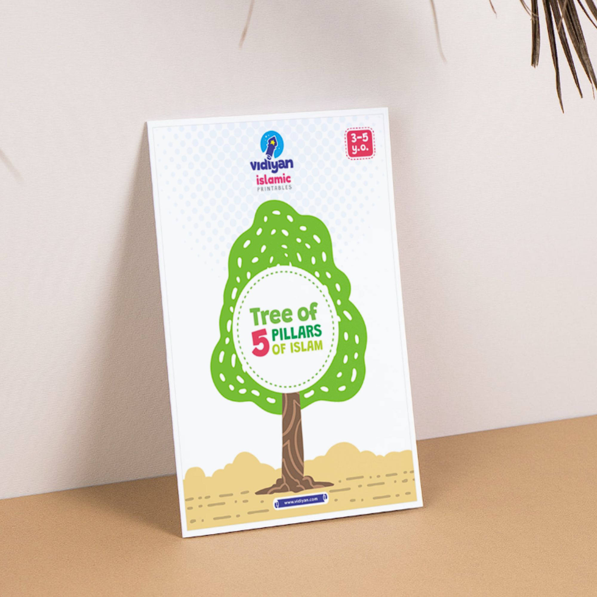 Unleash Creativity with the "Tree of Five Pillars of Islam"