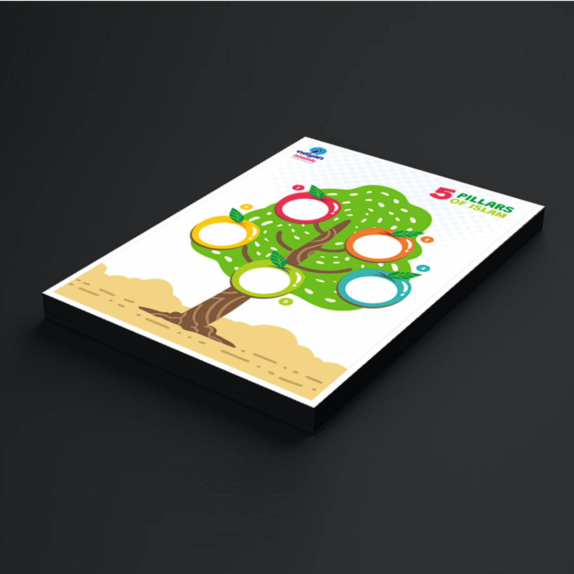 Unleash Creativity with the "Tree of Five Pillars of Islam"